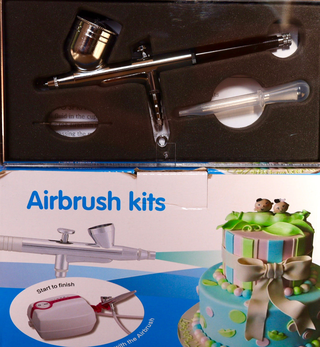 Airbrush machine with compressor – Tamboja Cake and Bake Unlimited